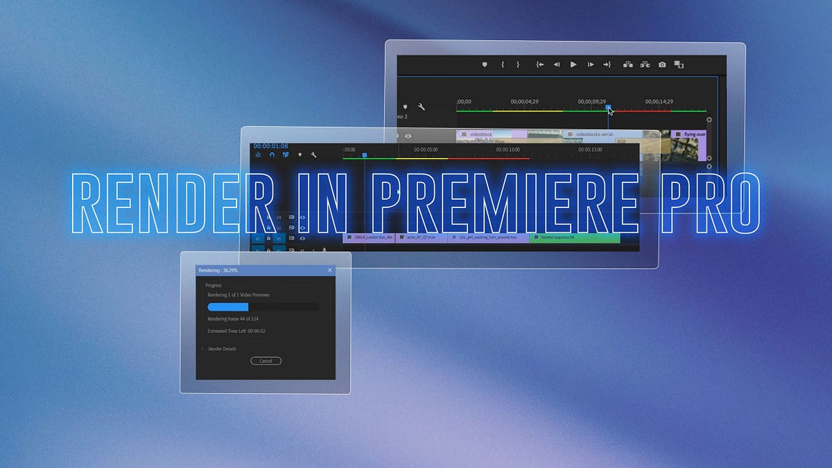 Do You Have to Render Before Exporting Premiere? A Complete Guide | by ...