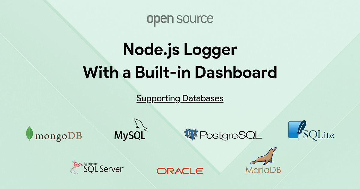 A new Node.js logger that does more than Winston and Pino | by Venki | errsole | Medium
