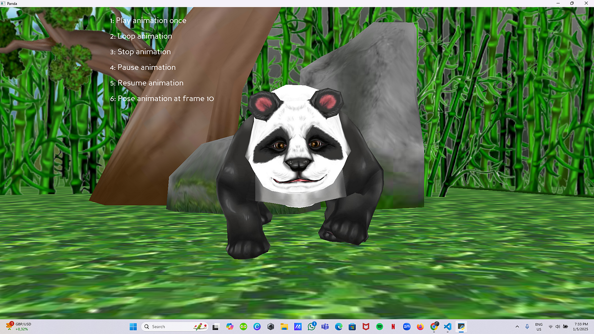 How to use Panda3D in Python to make a 3D Environment and Actor Model Loader | by Ezra Zufar ...