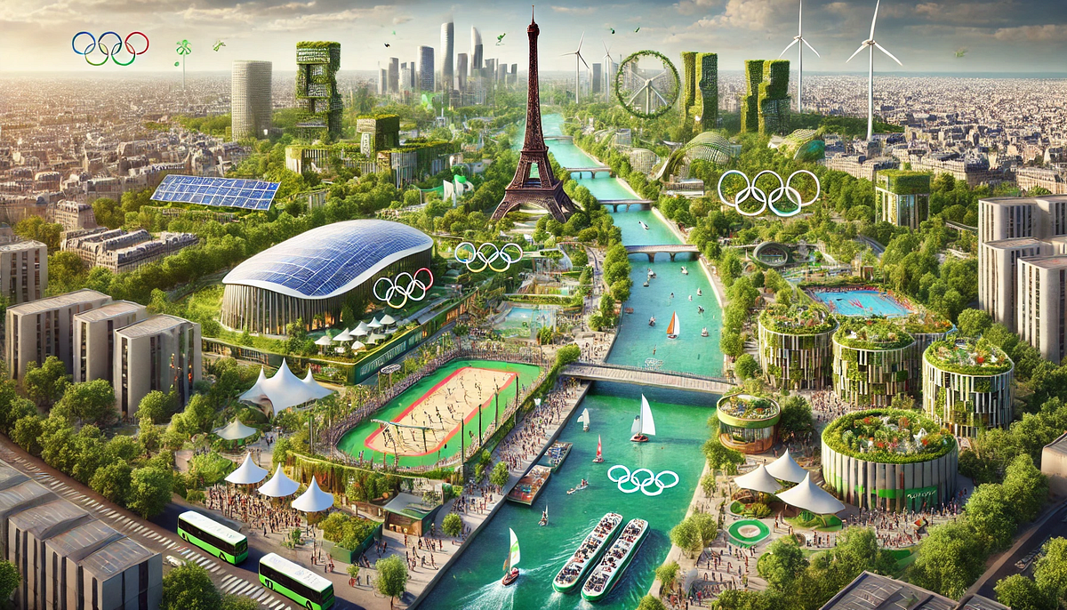 Paris Olympics Promised To Be Green But Did They Podium | by Michael Barnard | The Future is ...