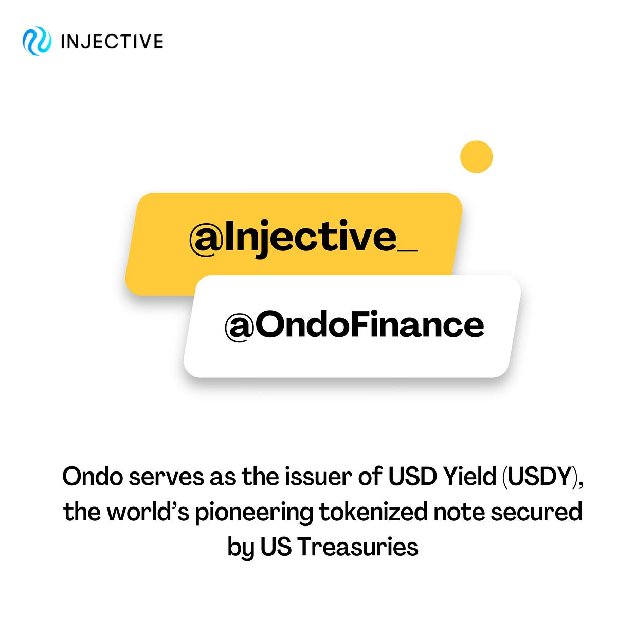 Injective Introducing USDY, Ondo US Dollar Yield. | by Crypto_judge ...