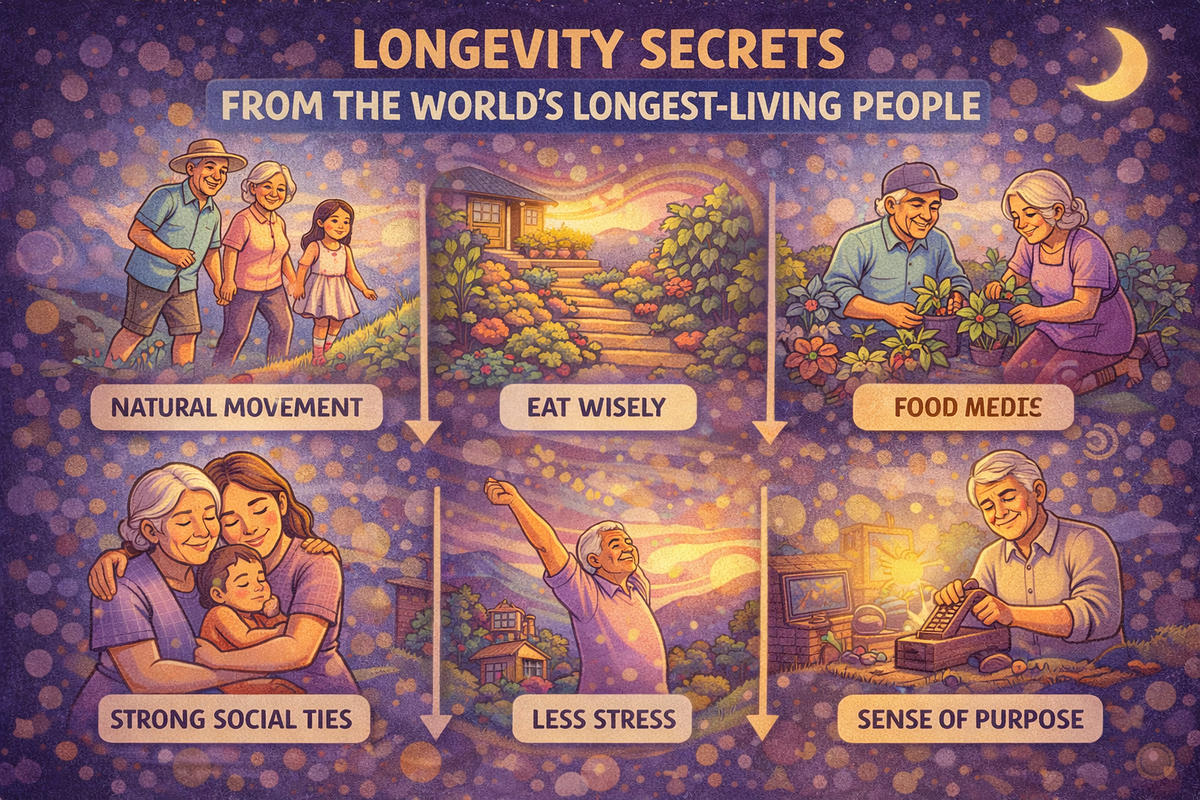 Longevity Secrets from the World’s Longest Living People | by Writting ...