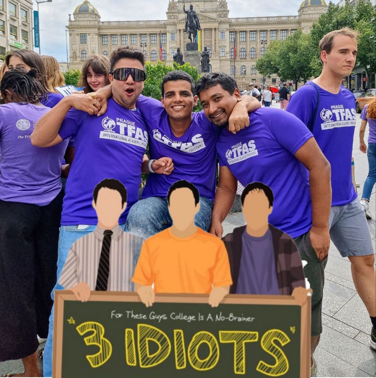 3 Idiots in Prague: Life Lessons Beyond the Classroom | by Abdullah ...