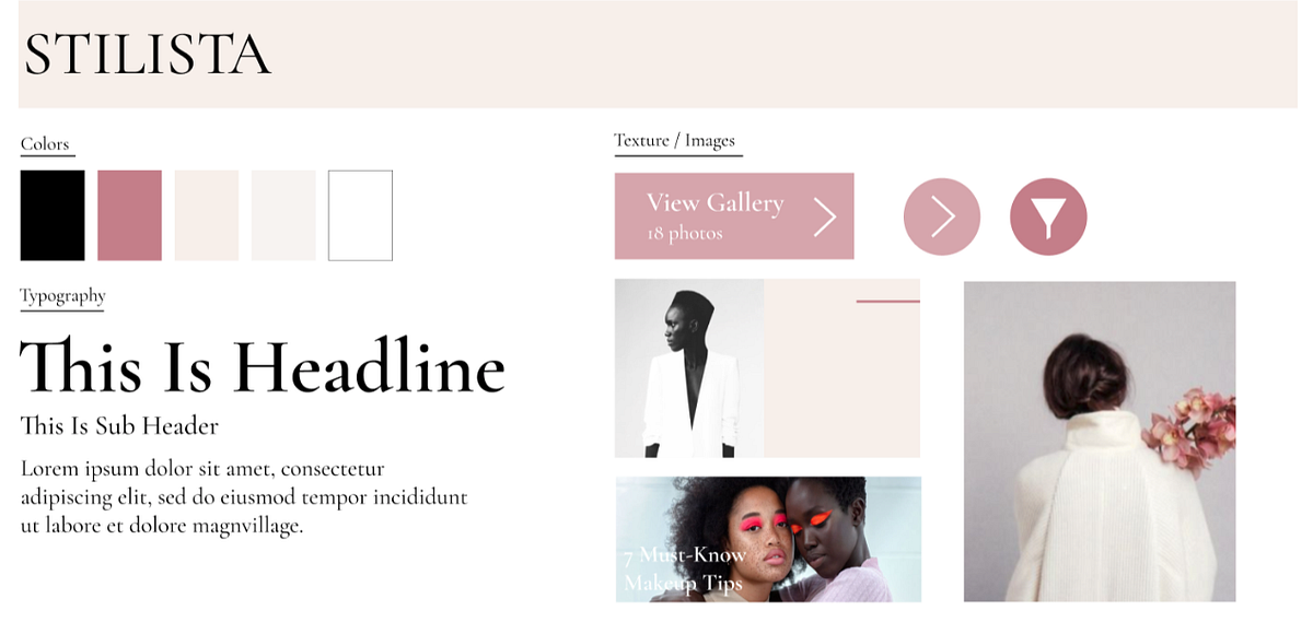STILISTA - Fashion Editorial. Ironhack Week 5 — Editorial Design plus ...