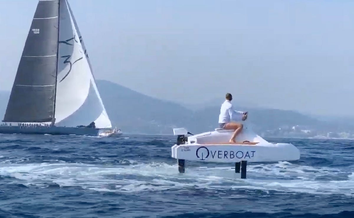 The Overboat 100F Electric Hydrofoil by Neocean: A Bold Leap in ...