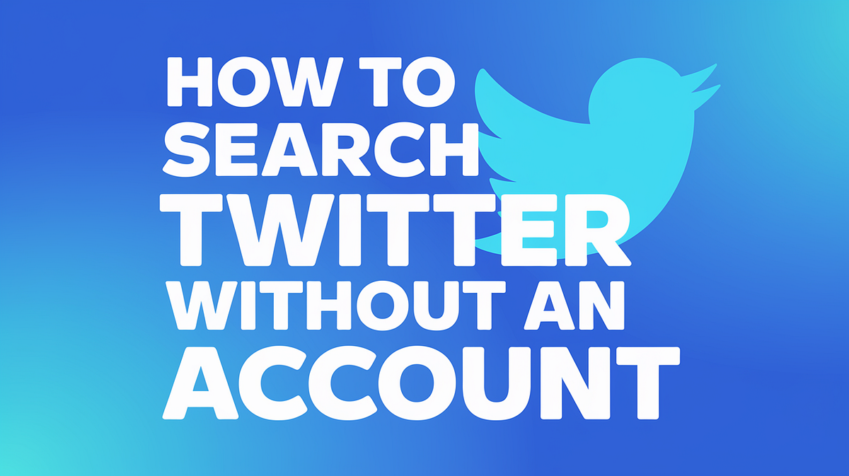 How to Search Twitter Without an Account | by Guru99.Com | Oct, 2024 ...