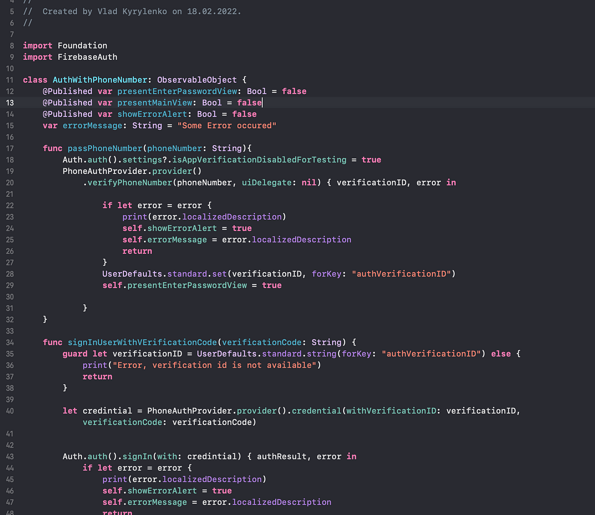 How Use Firebase Sdk In Swiftui Developing Application That Was Using… By Vladyslav Kyrylenko