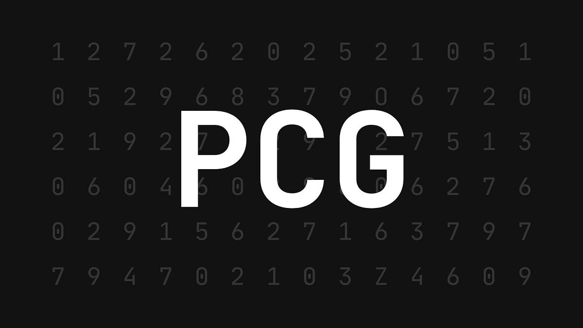 Pseudorandom Correlated Generator (PCG) | by luke | zkPass | Medium
