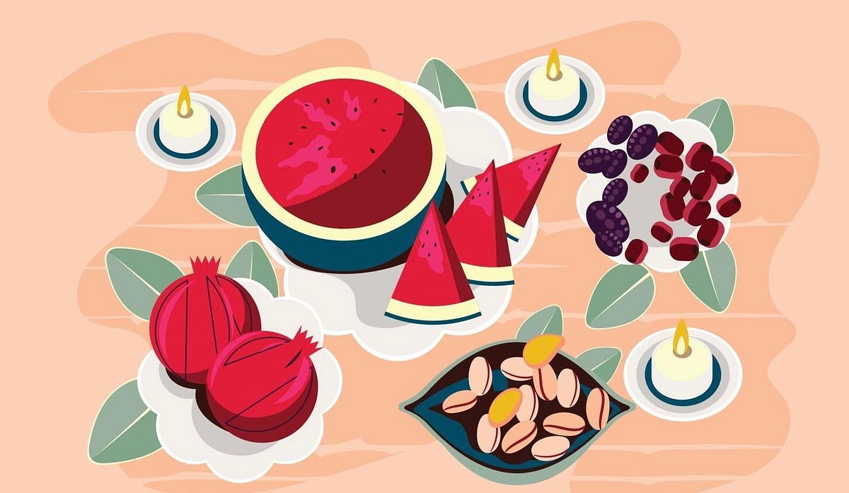 The history of Yalda night. Yalda Night or Cheleh Night is one of… | by ...