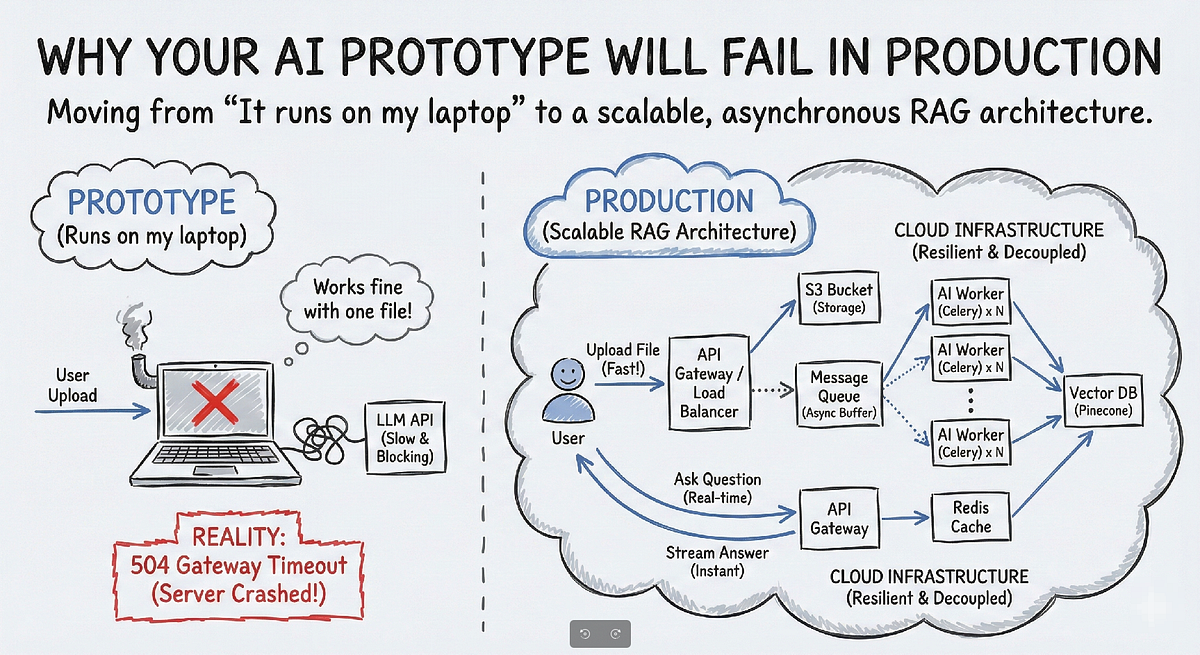 Why Your AI Prototype Will Fail in Production | by Sharad Bharadwaj ...