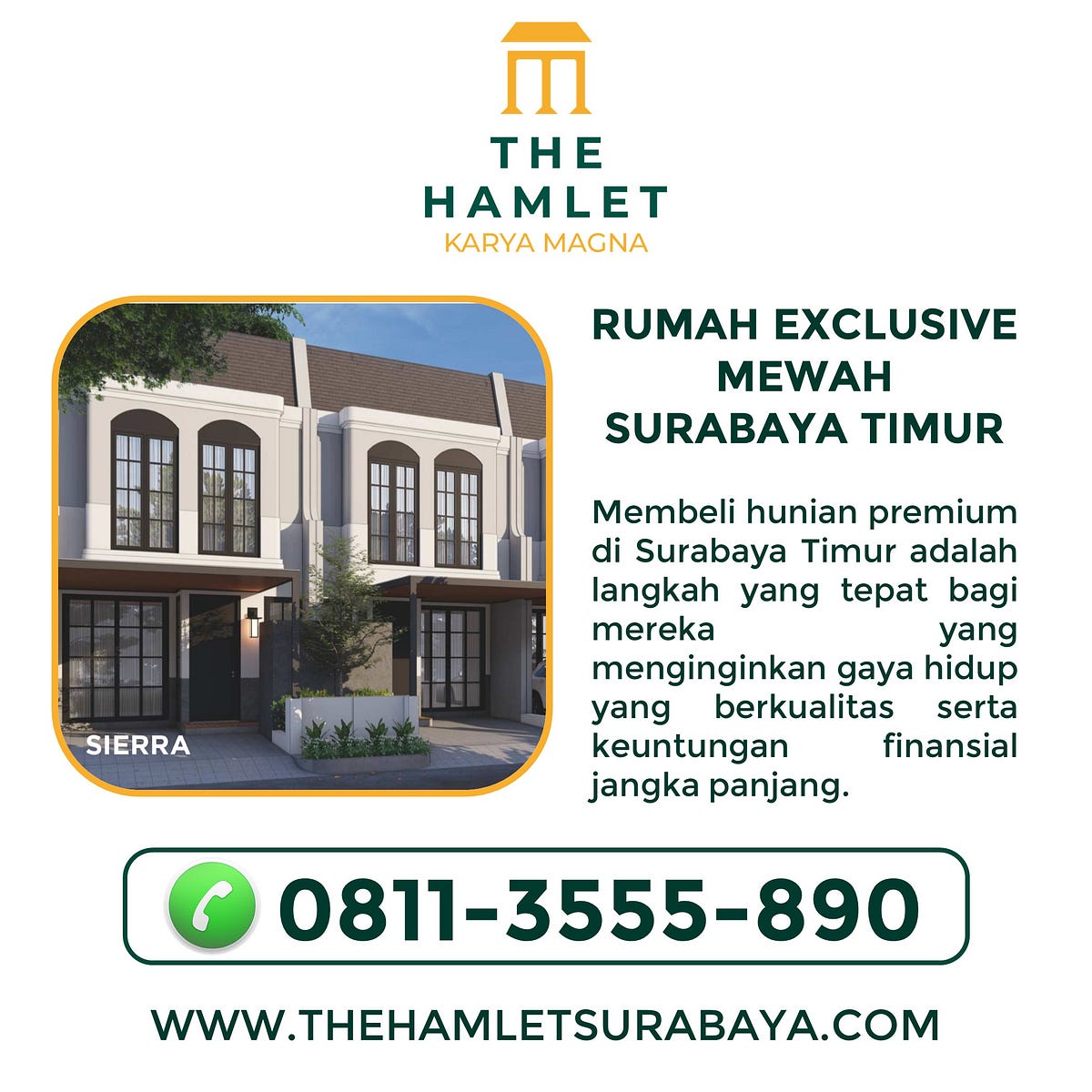 Hub 0811–3555–890, Properti Premium dengan Legalitas Lengkap di Surabaya Timur | by perumahan ...