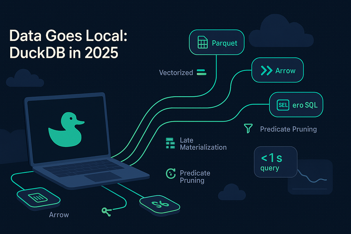 Data Goes Local: 2025 Could Be DuckDB’s Year | by Bhagya Rana | Medium