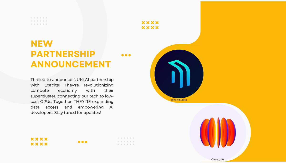 Embracing Innovation: Nuklai’s Exciting Partnership with Exabits | by ...