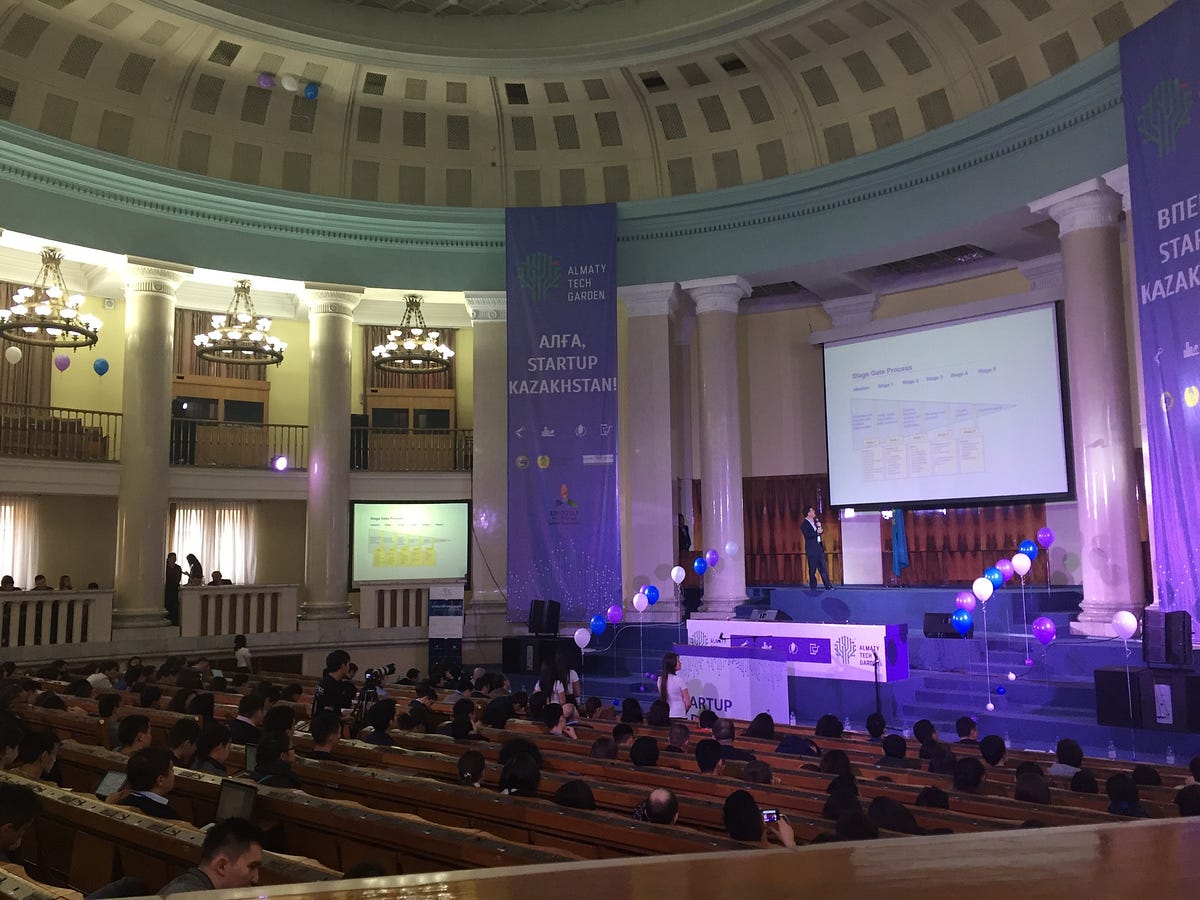 Today i visited the conference “Almaty Tech Garden”. | by Zhanerke | Medium