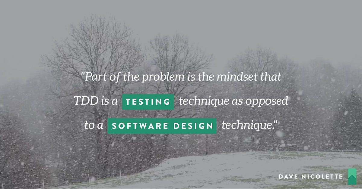 Hybrid Test Driven Development Written By Dave Nicolette By Leadingagile Leadingagile