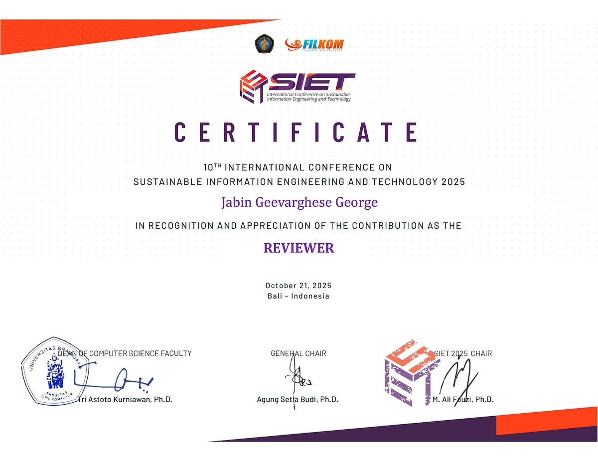SIET 2025 Tech Conference : Reflections on Sustainable Information ...