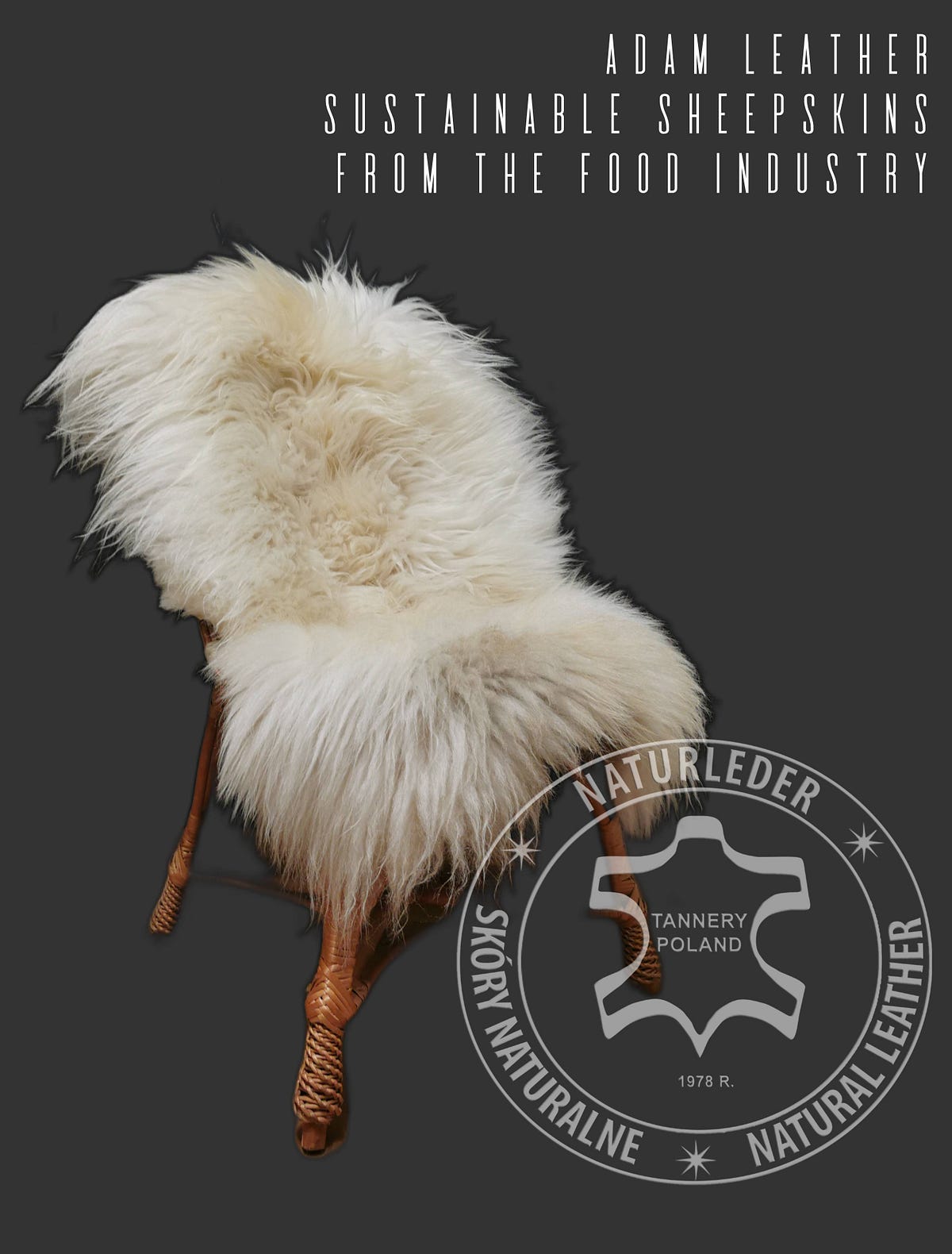 Adam Leather: Sustainable sheepskins from the food industry! - Adam ...