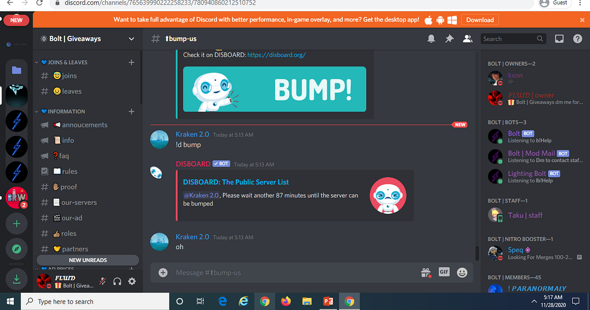 How to get up to 300 discord members - Bolt | Giveaways - Medium