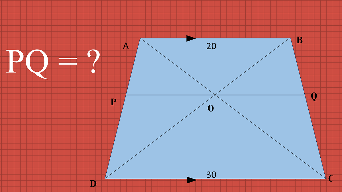 Can you define the length PQ ?. Geometry puzzle | by Think Through | Medium