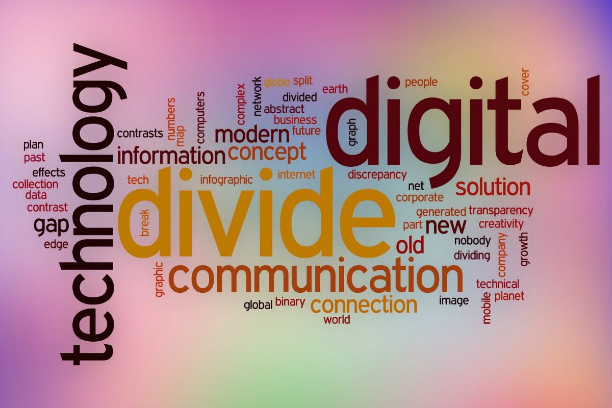 Aspek Penghalang Digital Divide dalam Masyarakat Teknologi Informasi ...