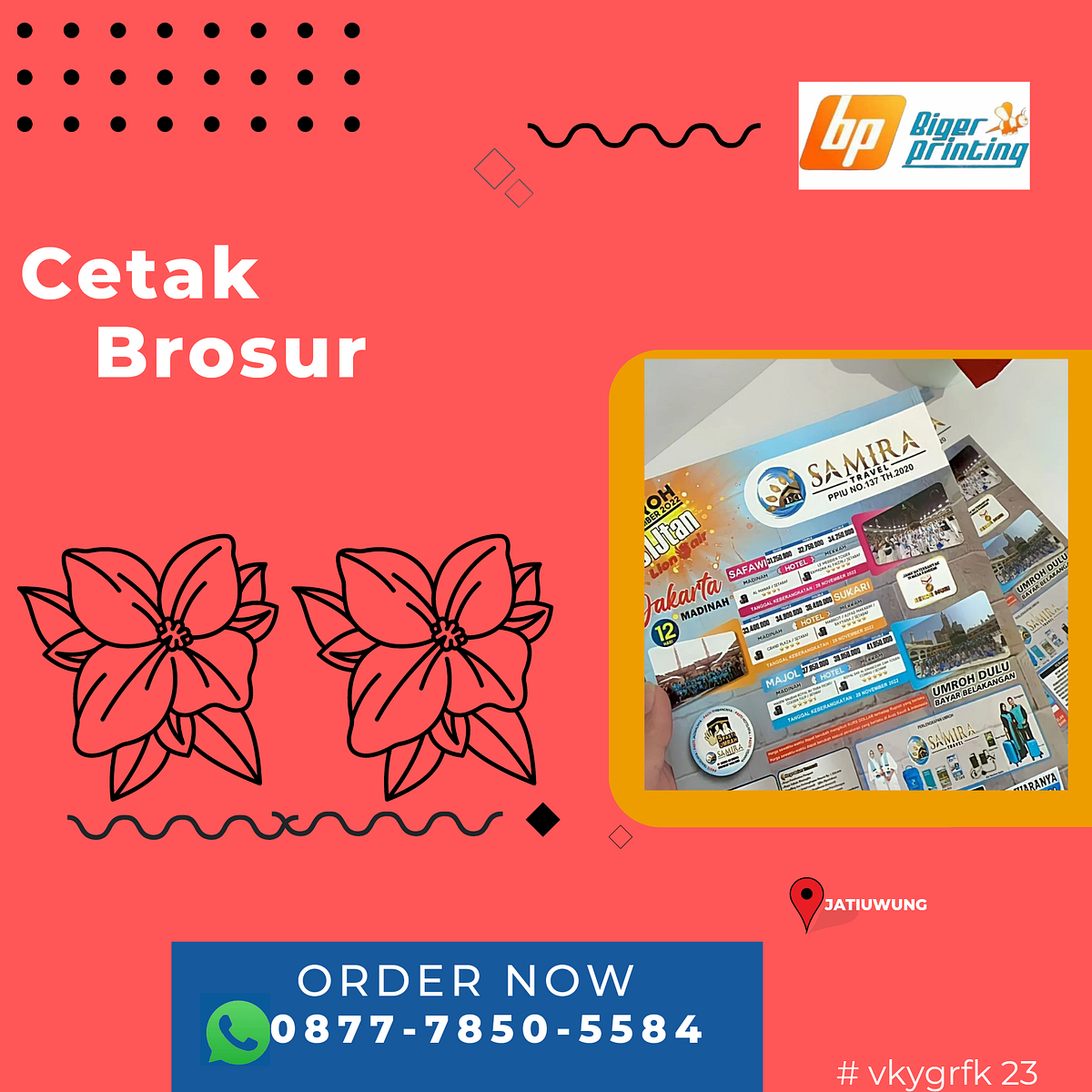 PROSES CEPAT, Wa./Call.0877-7850-5584, Cetak Brosur di Jatiuwung Tangerang Cetak Brosur A5 ...