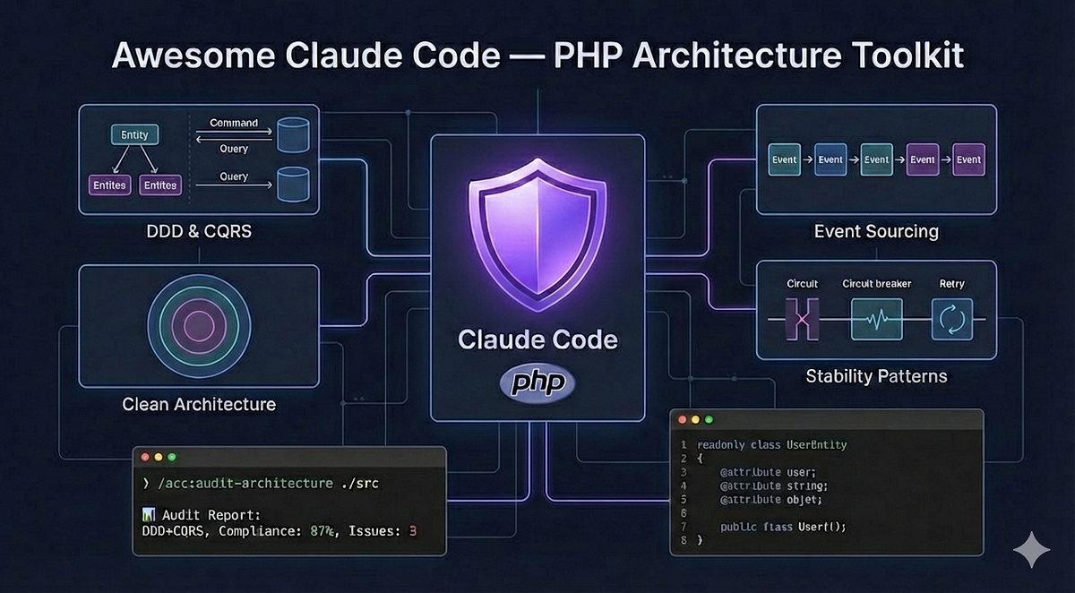 Awesome Claude Code: PHP Architecture Toolkit | by Roman Dykyi | Medium