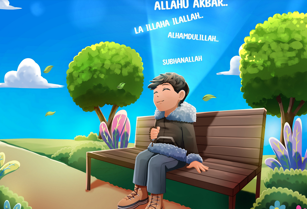 “Peaceful Prayers Under the Tree” | by Papergazellestudio | Nov, 2024 ...