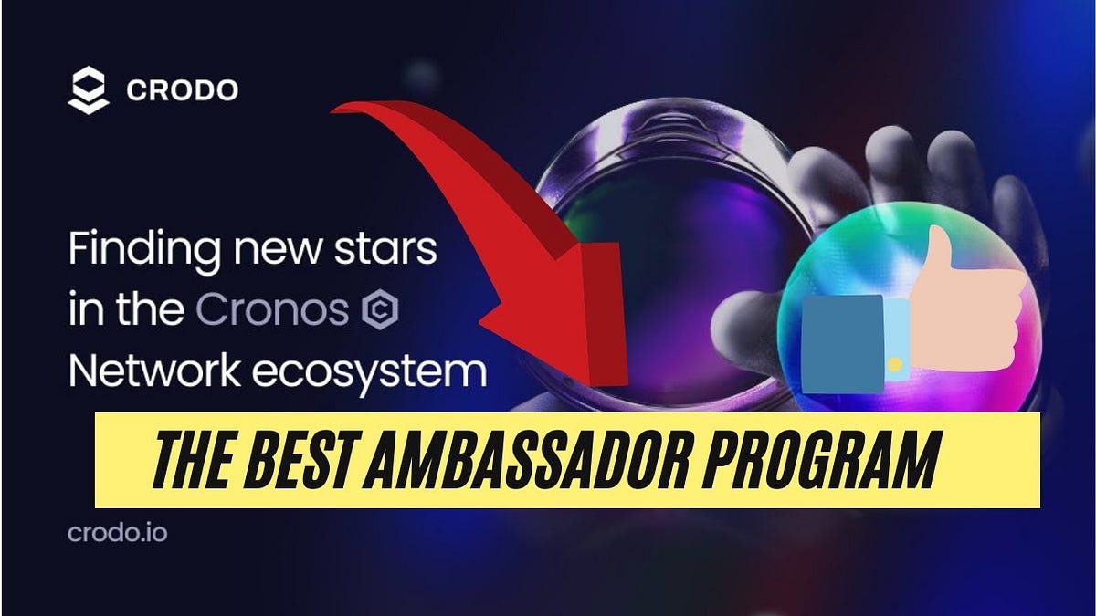 Crodo.io. За участие в амбассадорской программе… | by Martynyuk | Medium