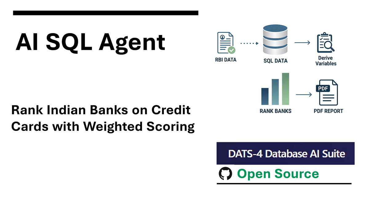 Can an AI SQL Agent build a weighted scoring system from scratch? | by Amar Harolikar | Sep ...
