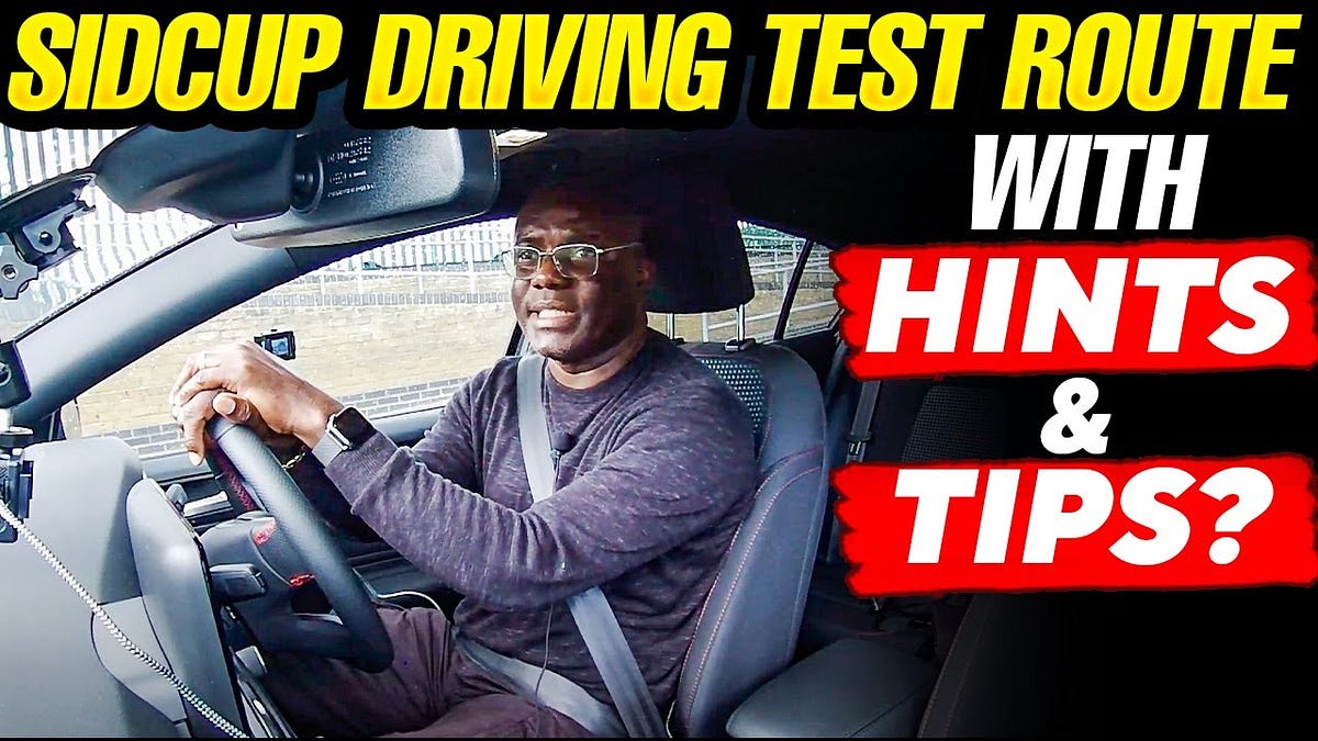 Sidcup Driving Test Route With Hints And Tips? | Driving theory uk | by ...