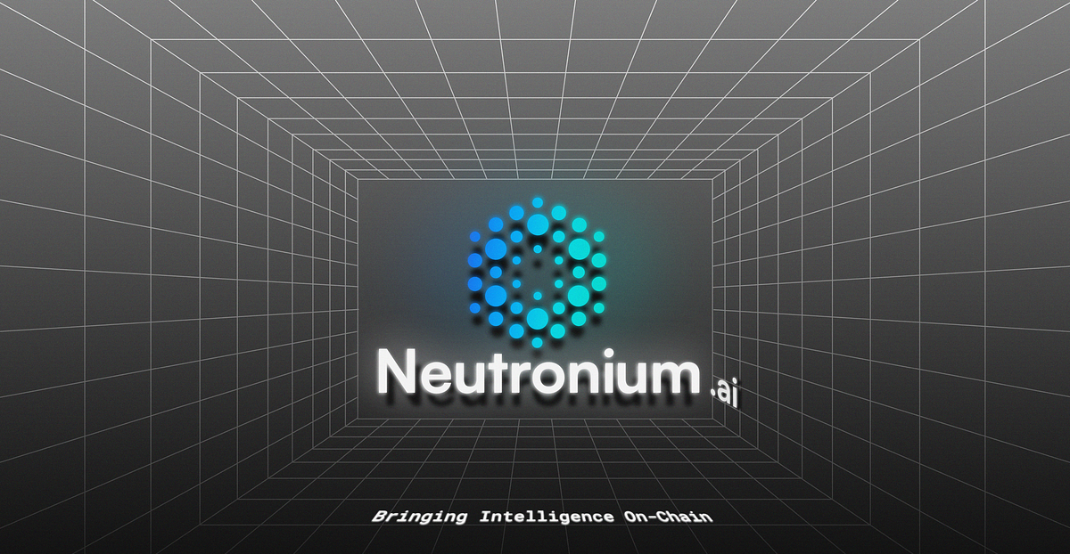 Neutronium — Bringing Intelligence On-Chain | by Neutronium.ai | Medium
