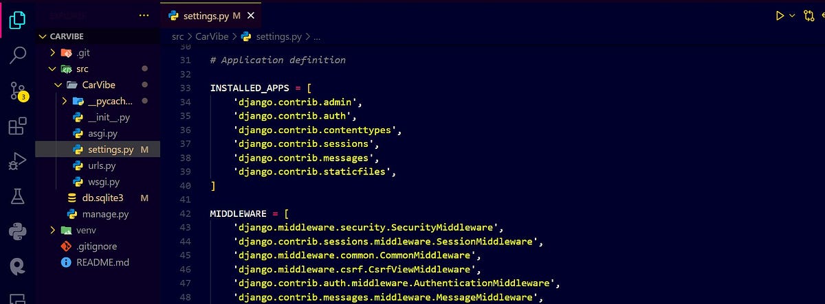 Django— Learning about basic setup commands , Migrations and Django Folder Structure! | by ...