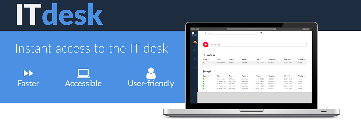 IT desk : User based research desktop app for companies. | by Vladimir ...