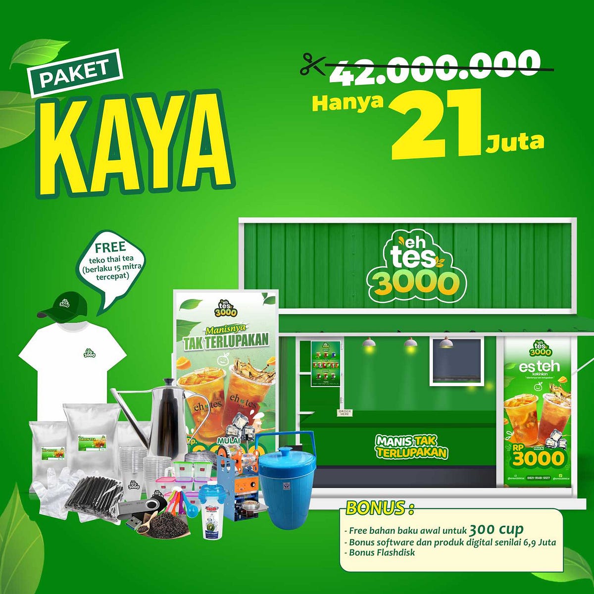PAKET USAHA EH TES 3000 YANG VIRAL DAN KEKINIAN 082110005451 Eh Tes ...
