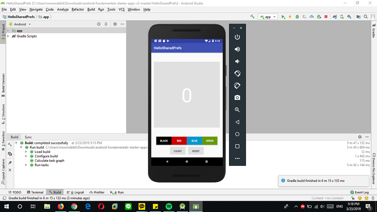 Week 9. Android fundamentals 09.1: Shared… | by Maretha | Medium