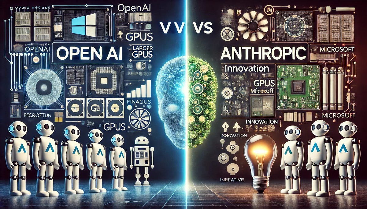 AI Industry Giants: OpenAI vs. Anthropic – A Comparative Analysis | by Sambhav Gupta | Jun, 2024 ...