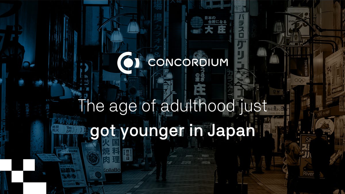 The age of adulthood just got younger in Japan | by Concordium ...