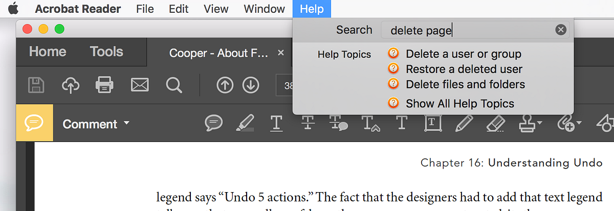 Adobe Acrobat Interface. Recently I have been getting to know… | by ...