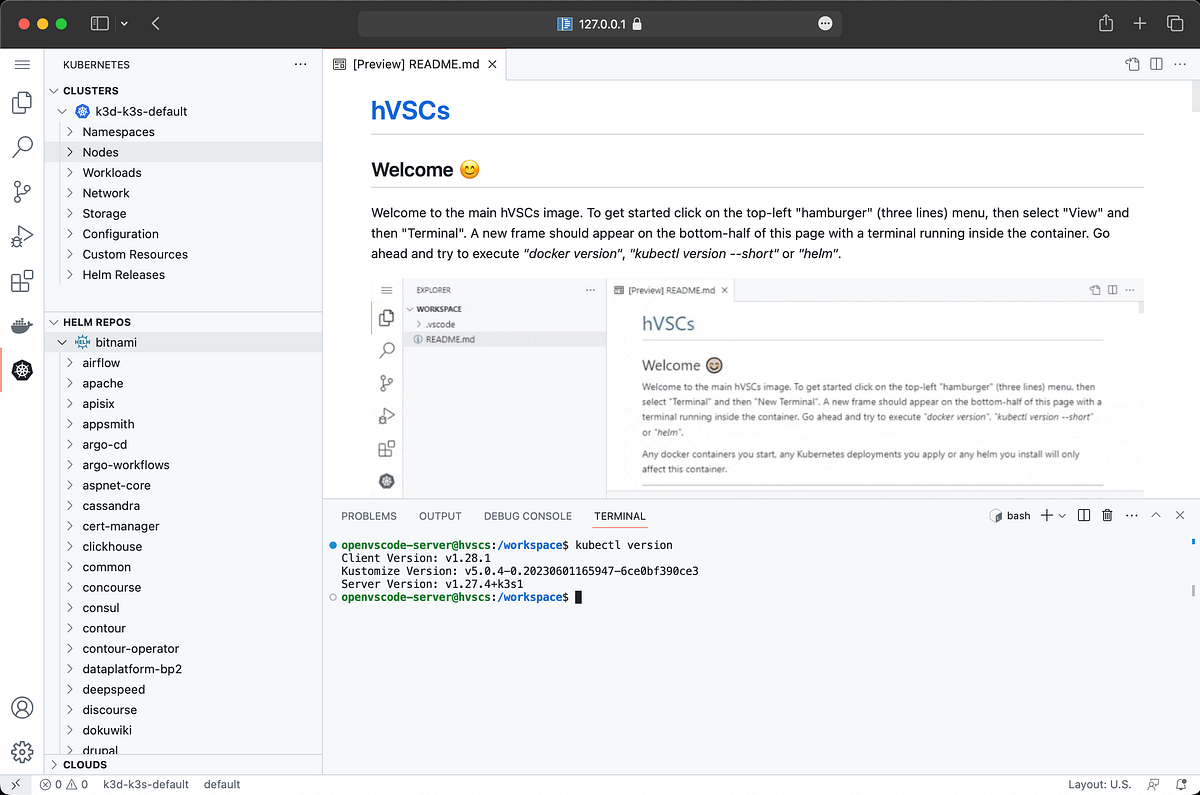 Homegrown GitHub Codespaces containers with K8S inside | Stackademic