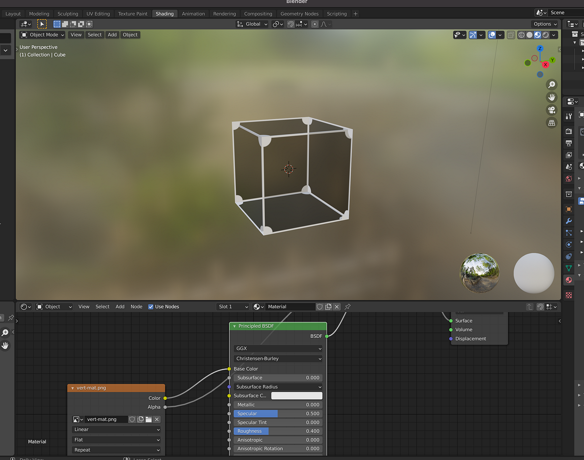How To Create A Transparent Material In Blender 3D By Hermes Medium