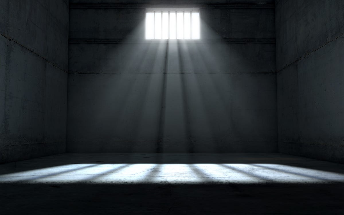 Looking Out the Prison Window. The window inside Damian’s cell is… | by ...