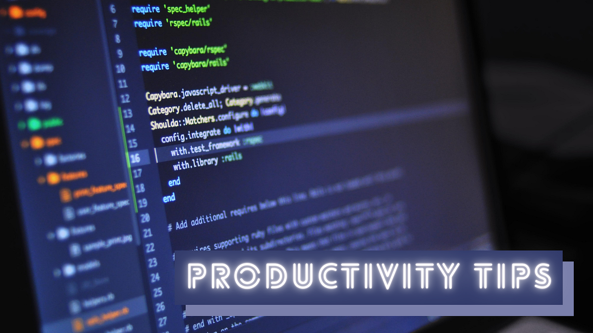 5 Productivity Tips That Only a Few Programmers Know | by Shalitha Suranga | Better Programming