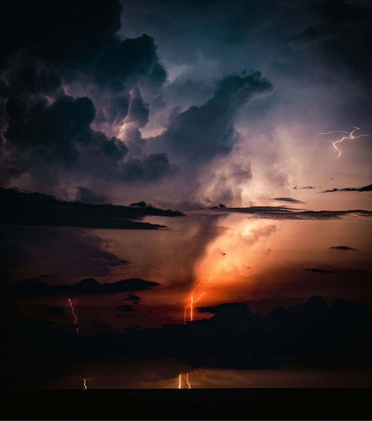 I’ll take the rumble Of thunder over your loud Banter any day ...