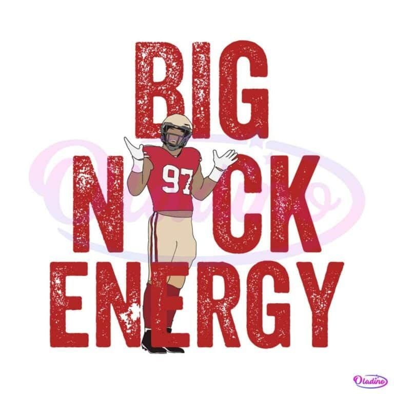 Vintage Nick Bosa Big Nick Energy SVG - Joseph Stroh - Medium