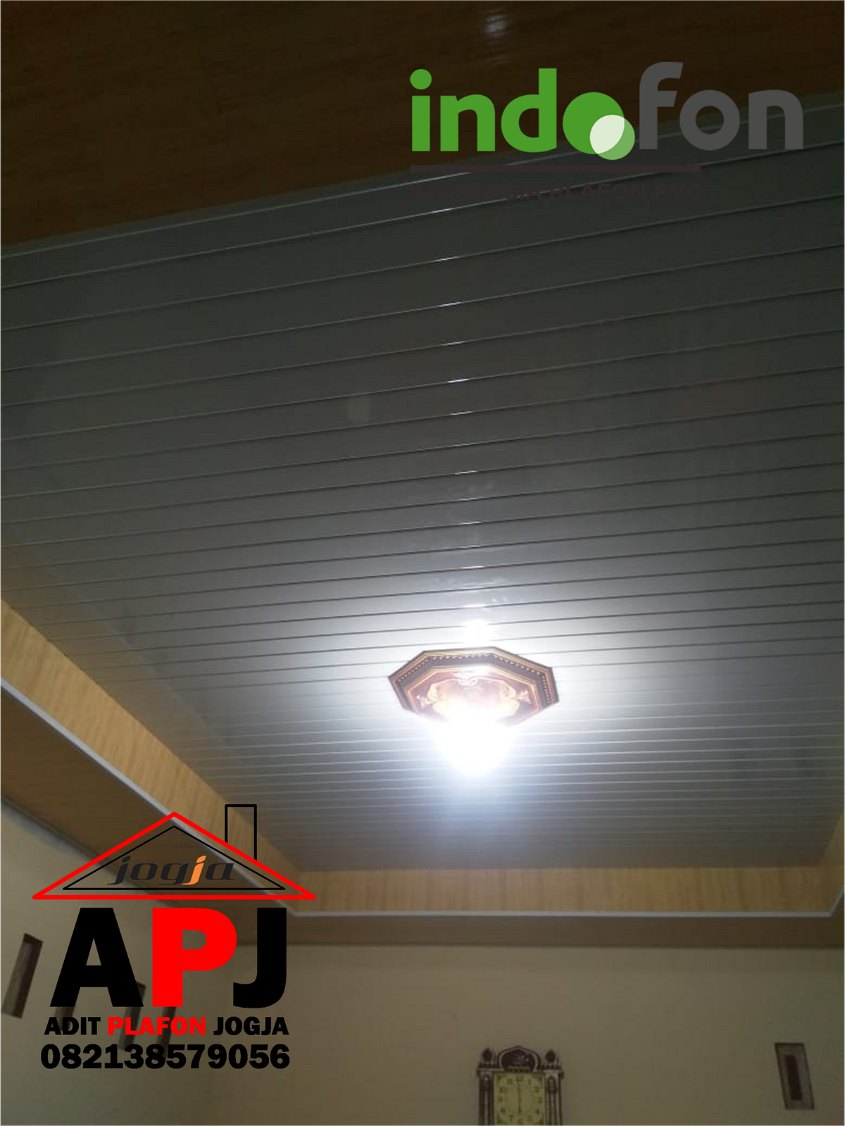 JASA PEMASANGAN PLAFON PVC INDOFON PVC / GYPSUM DI JOGJA YOGYAKARTA ...