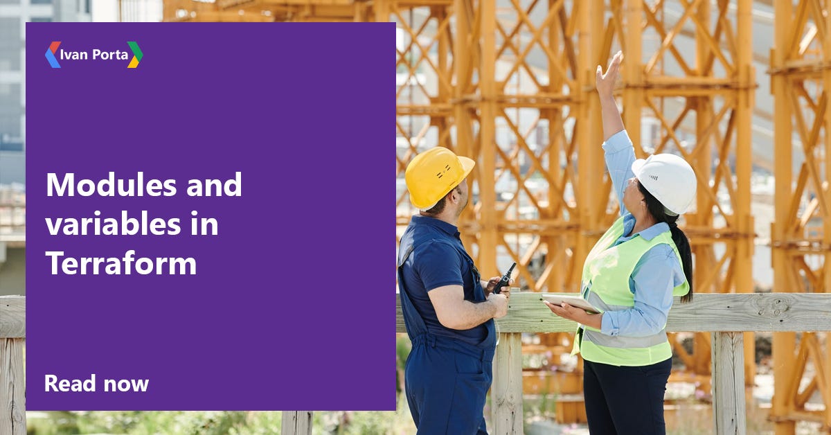 Modules and variables in Terraform | by Ivan (이반) Porta | FAUN.dev ...