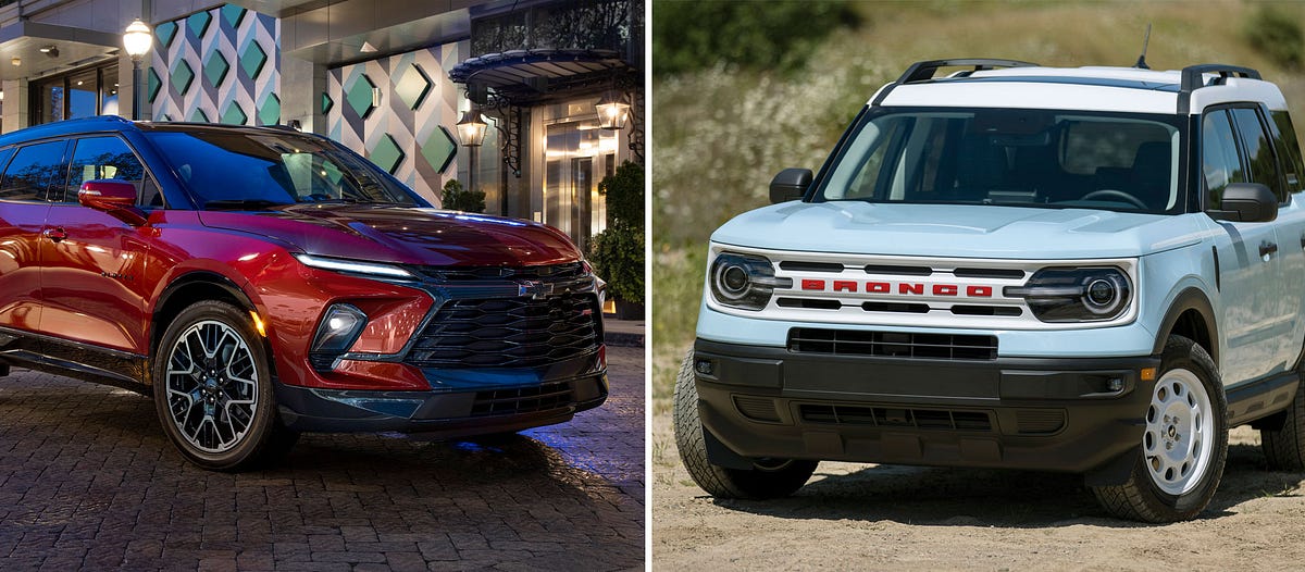 Two of a kind? The Chevrolet Blazer and Ford Bronco Sport | by Justin ...