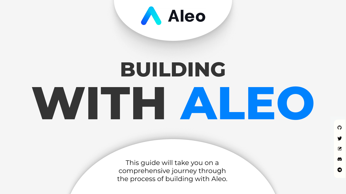 Building with Aleo. Hello everyone, in this article I will… | by Crypto ...