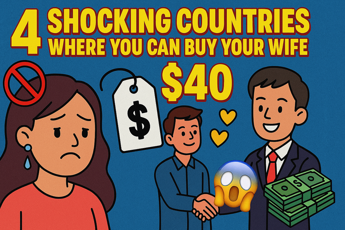 4 Shocking Countries Where You Can Buy Your Wife For $40 | by Noor ...