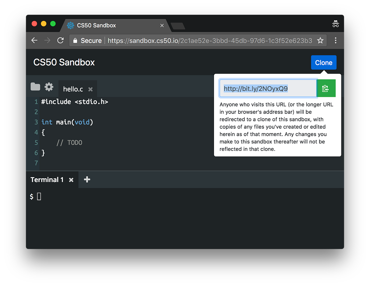 A CS50 Sandbox for Students and Teachers | by CS50 | Medium